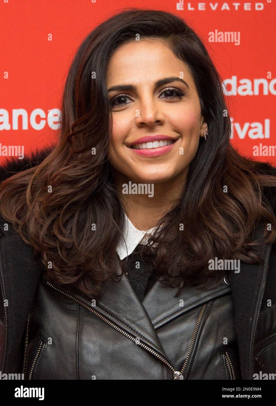 Actress Azita Ghanizada poses at the premiere of "Complete Unknown ...