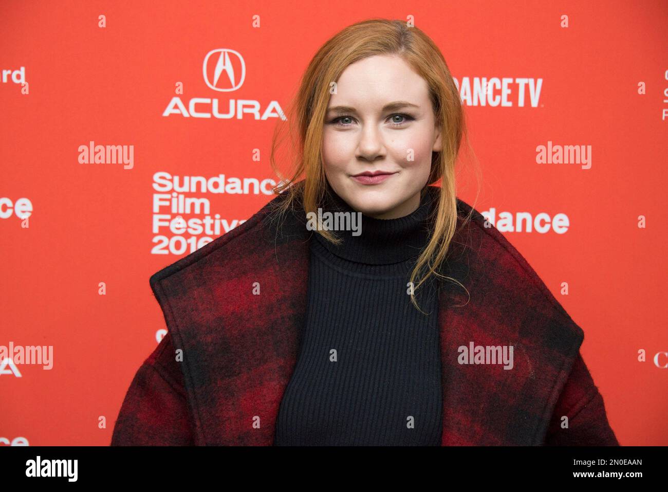 Actress Madisen Beaty poses at the premiere of "Outlaws and Angels ...