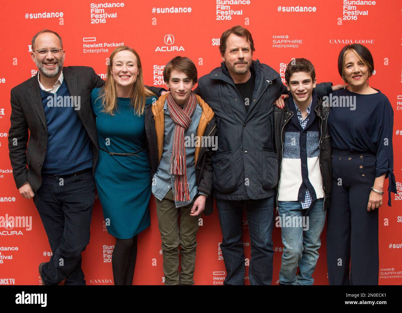 Director Ira Sachs, from left, and actors Jennifer Ehle, Theo Taplitz ...