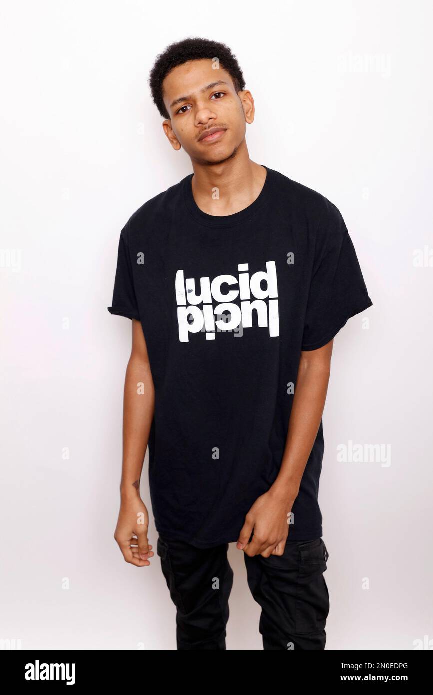 Rapper Ezri Walker poses for a portrait to promote the film, "The Land ...