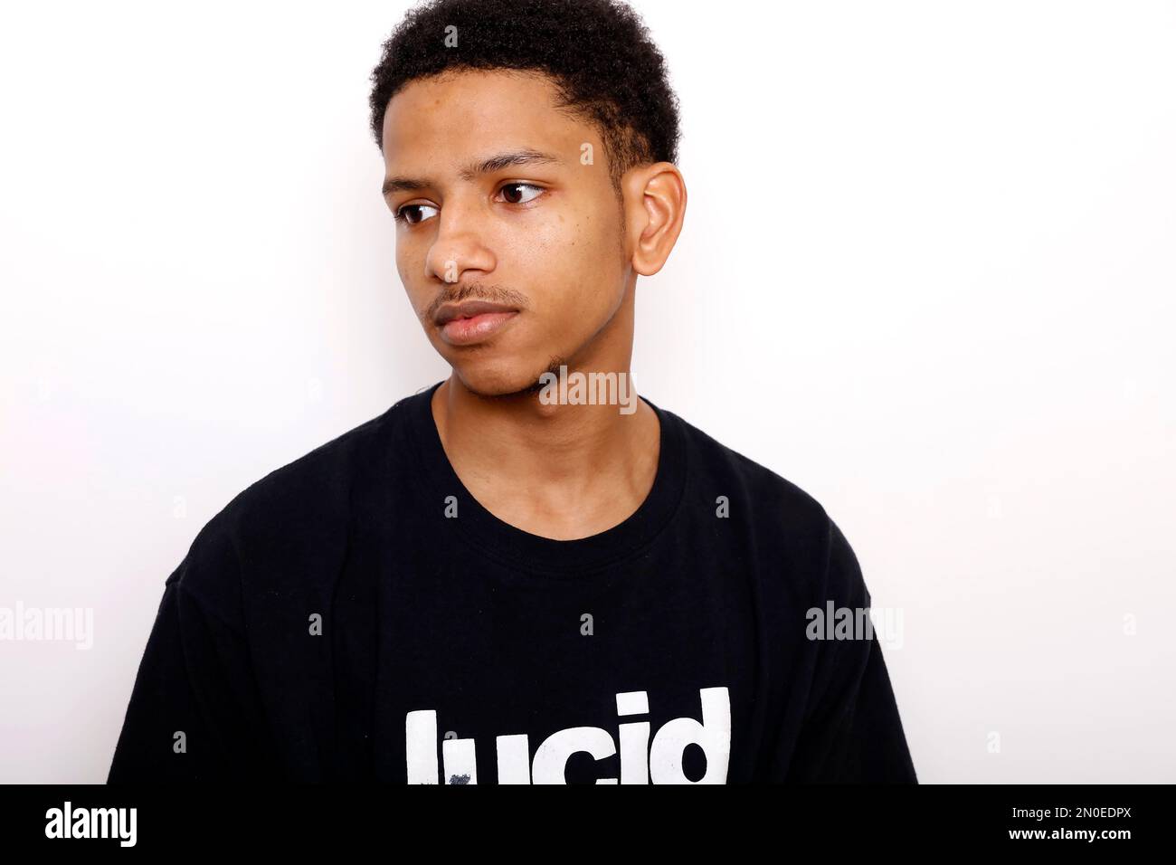 Rapper Ezri Walker poses for a portrait to promote the film, "The Land ...