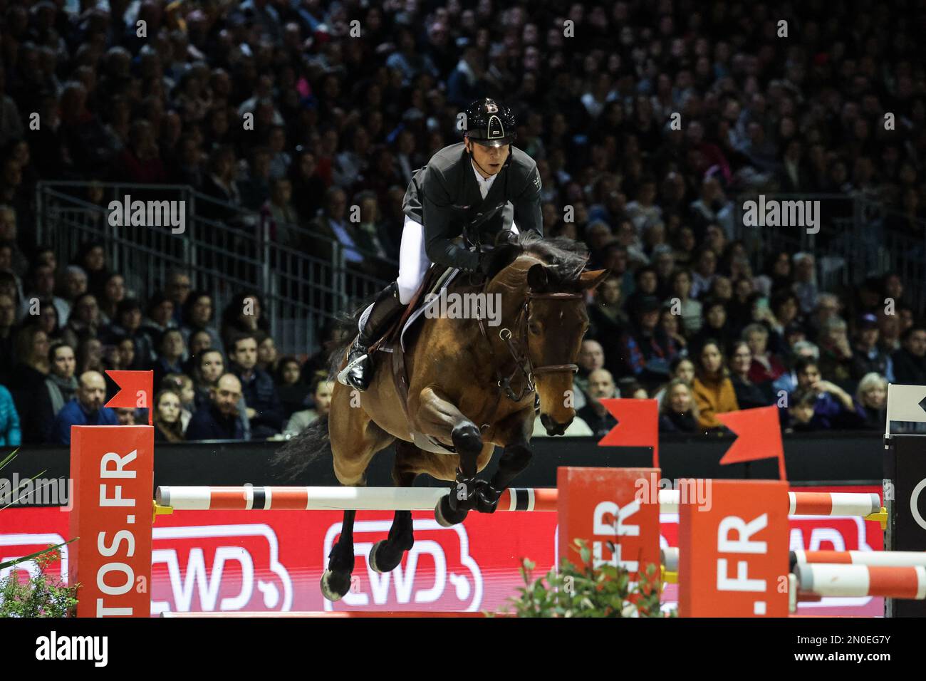 Julien Epaillard, during the five-star Audi Grand Prix international ...