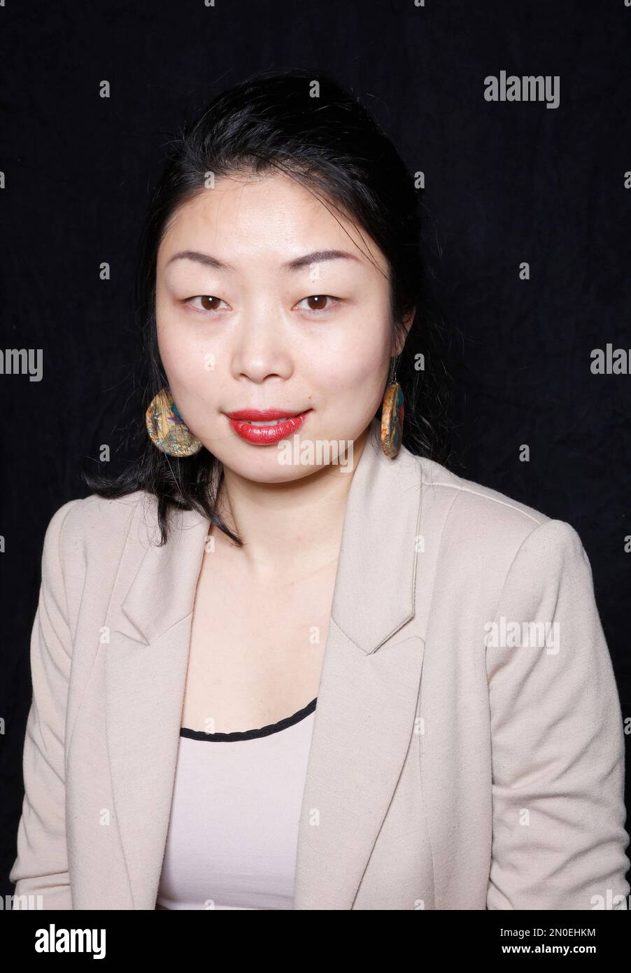 Director Nanfu Wang poses for a portrait to promote the film, "Hooligan Sparrow", at the Toyota ...