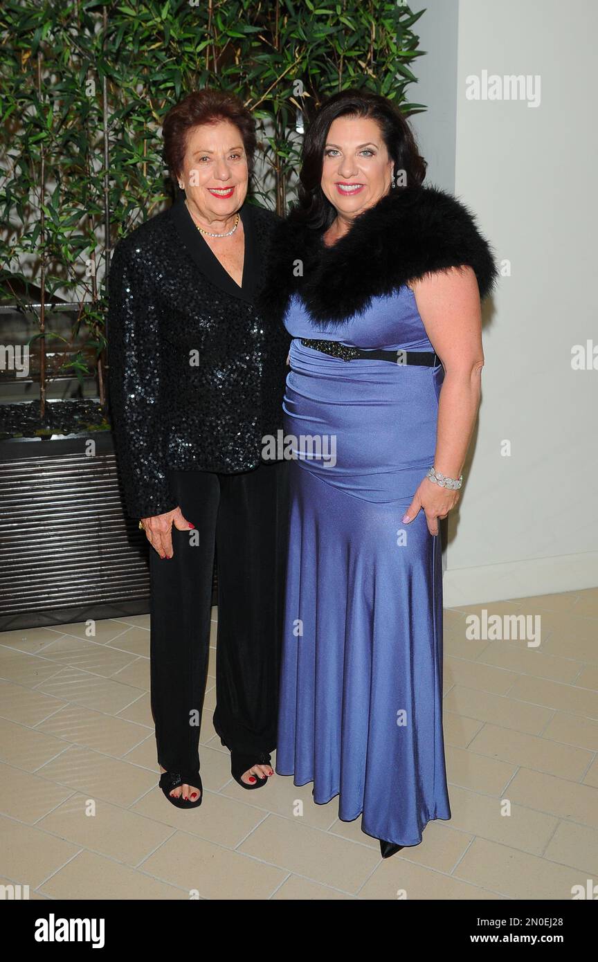 Auction co-chairs Helene Eisenberg, left, and Deborah Fried seen at ...