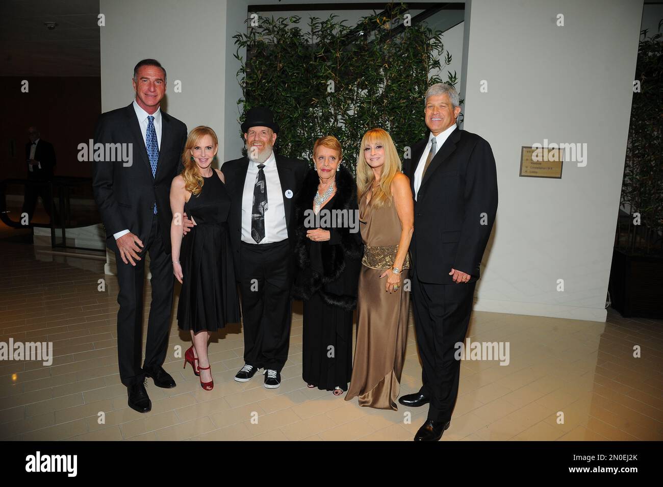 From left: Honoree Robert Landes, gala co-chair Lise Applebaum ...