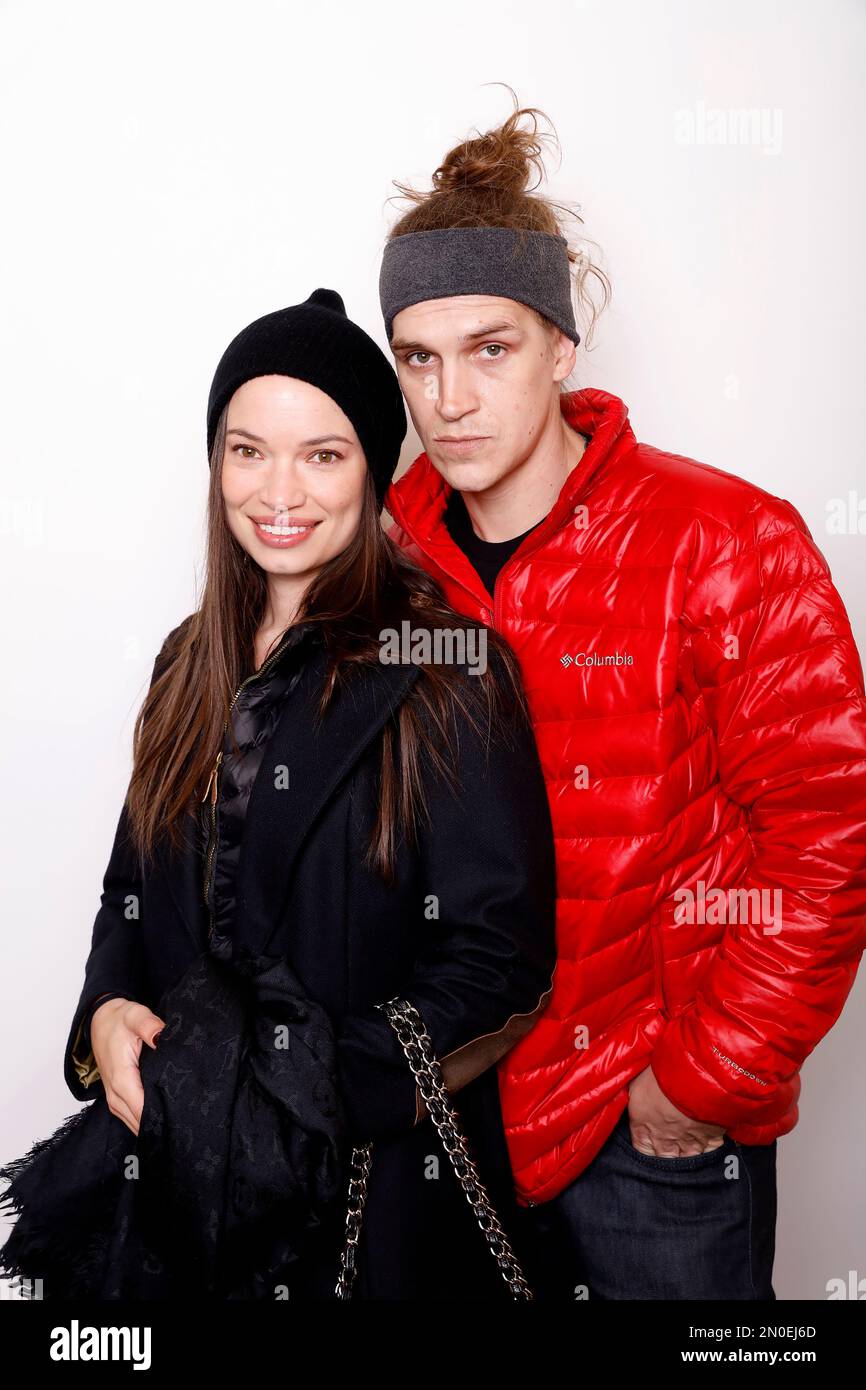 Producer Jordan Monsanto, left, and actor Jason Mewes pose for a ...