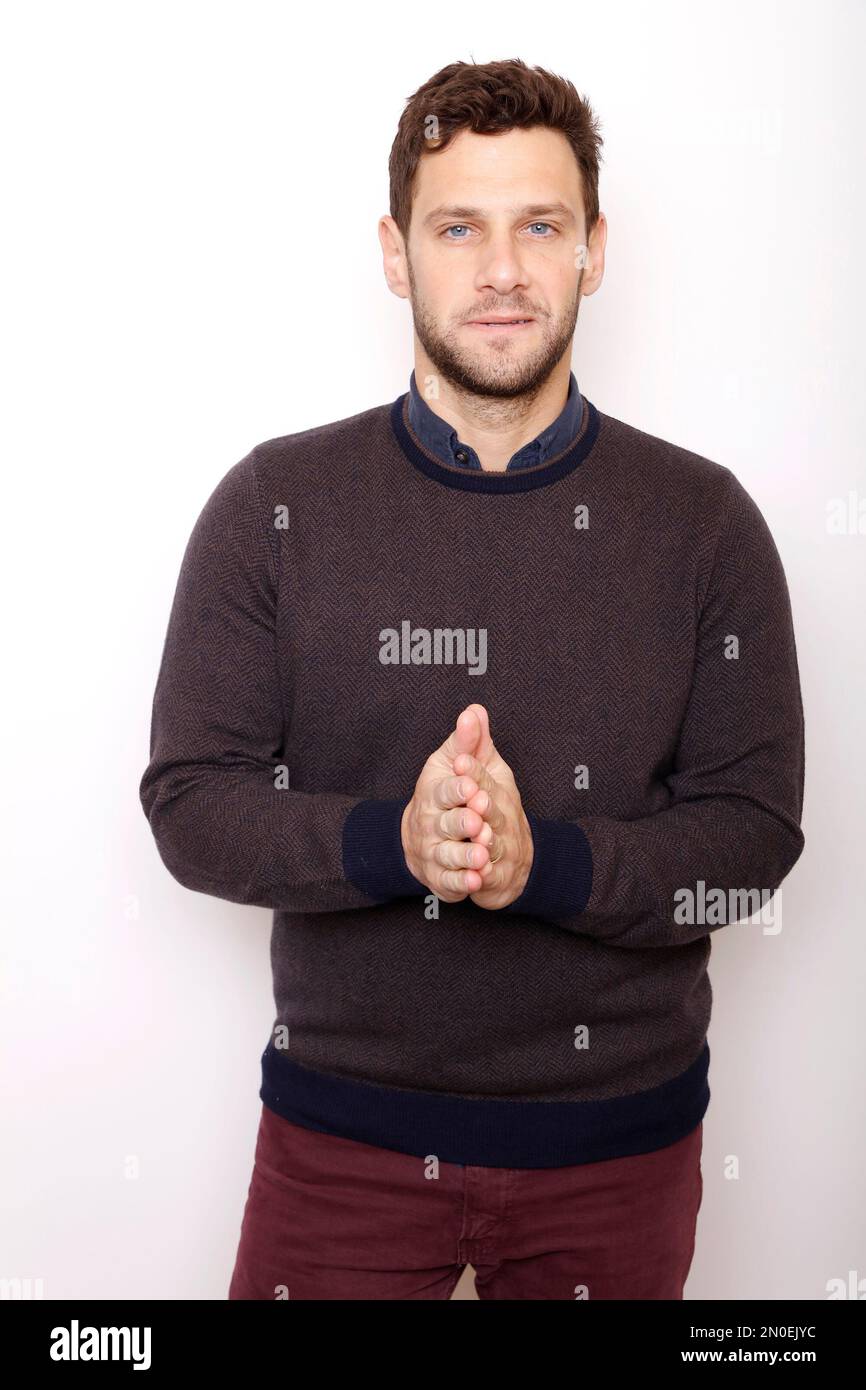Actor Justin Bartha poses for a portrait to promote the film, "White ...