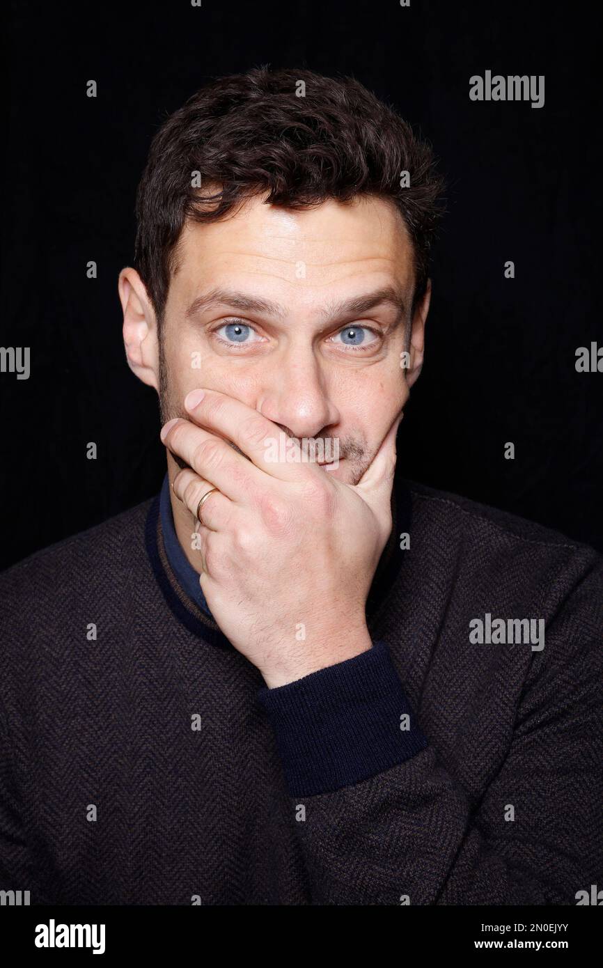 Actor Justin Bartha poses for a portrait to promote the film, "White ...