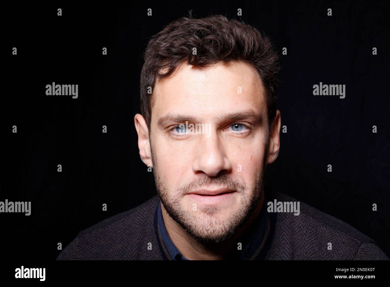Actor Justin Bartha poses for a portrait to promote the film, "White ...