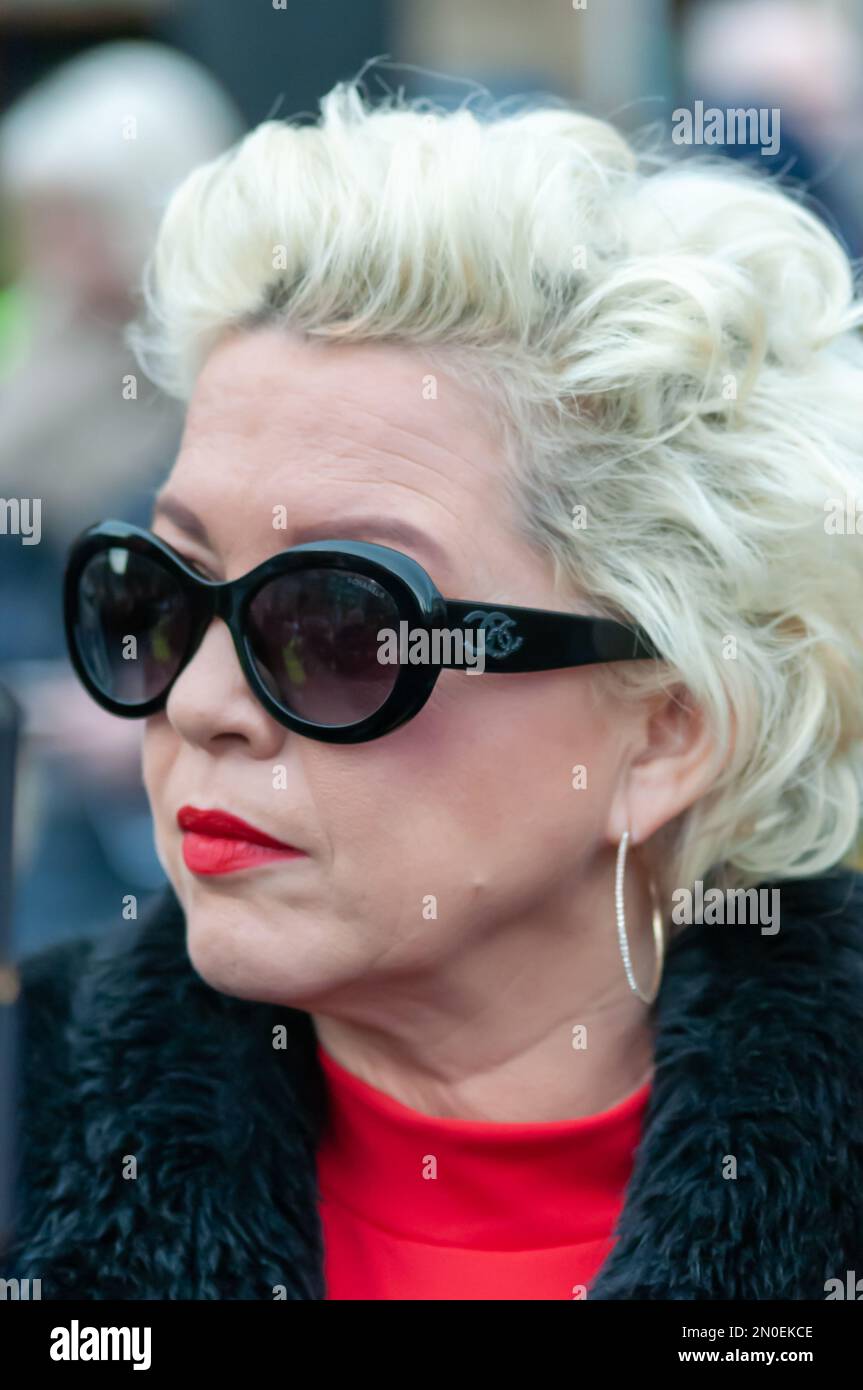 Glasgow, Scotland, UK. 5th February, 2023. Kellie-Jay Keen also known ...