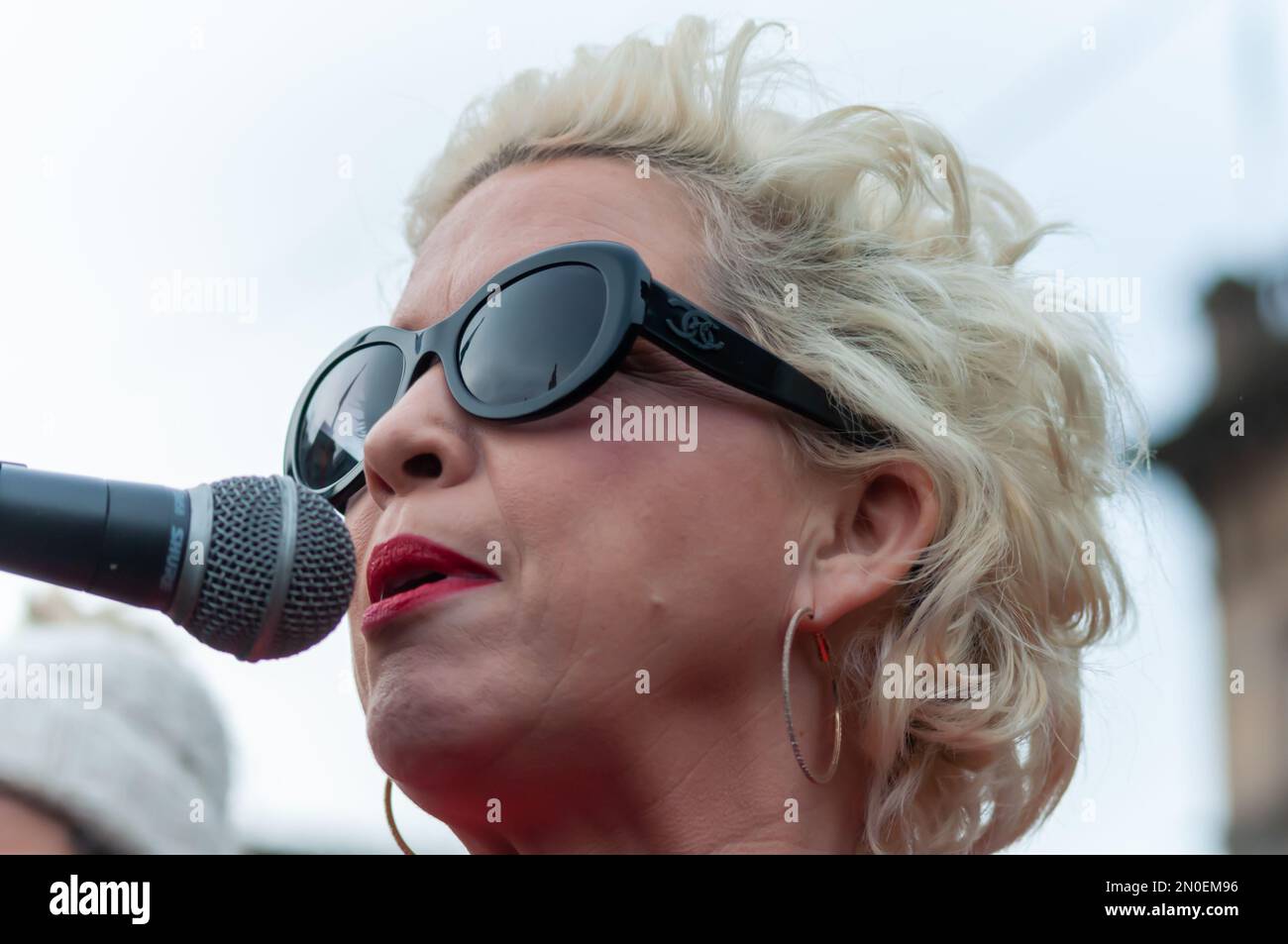 Glasgow, Scotland, UK. 5th February, 2023. Kellie-Jay Keen also known ...