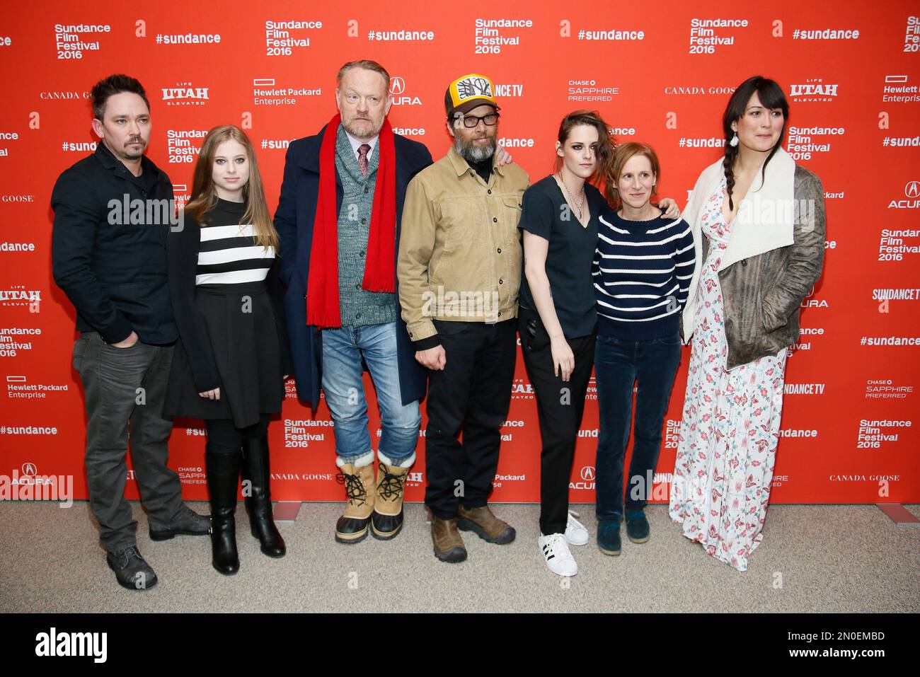 Actor James Jordan, from left, actress Sara Rodier, actor Jared Harris ...