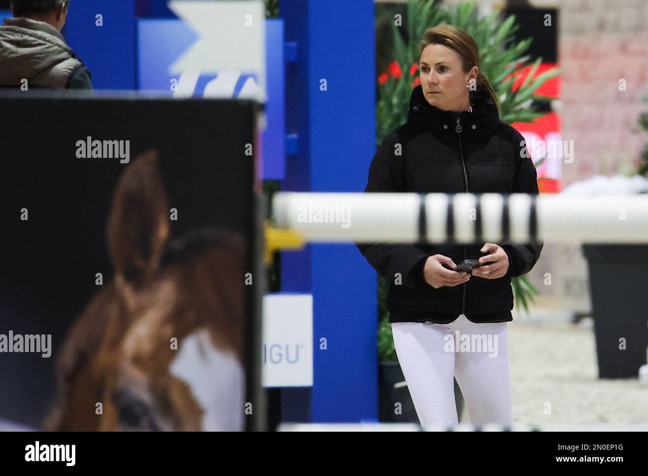 Penelope Leprevost , during the five-star Audi Grand Prix international ...