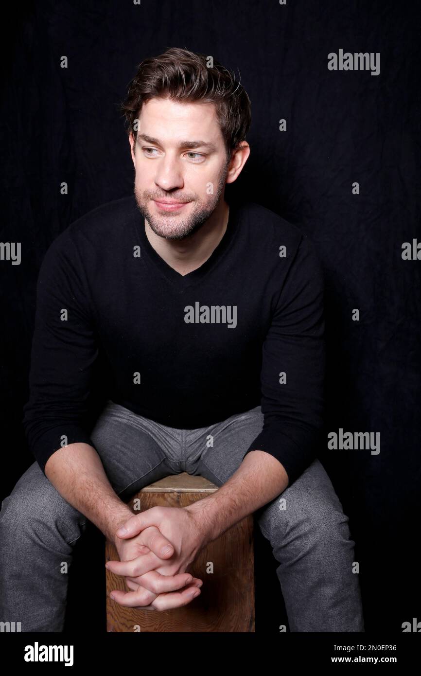 Actor John Krasinski poses for a portrait to promote the film, "The ...