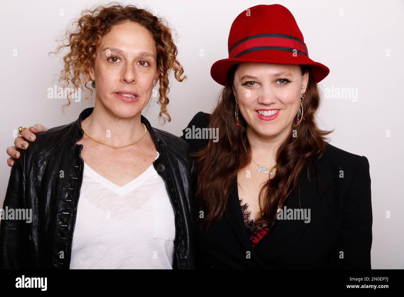 Filmmakers Rachel Grady, left, and Heidi Ewing pose for a portrait to ...