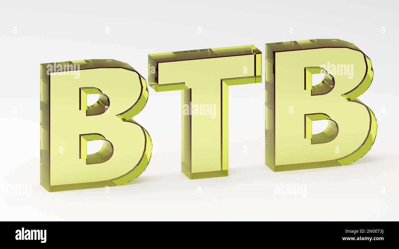 Btb symbol hi-res stock photography and images - Alamy
