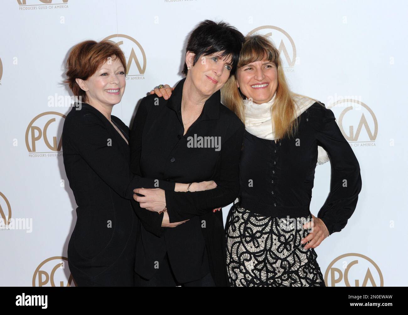 Frances Fisher, from left, Diane Warren, and Catherine Hardwicke arrive ...