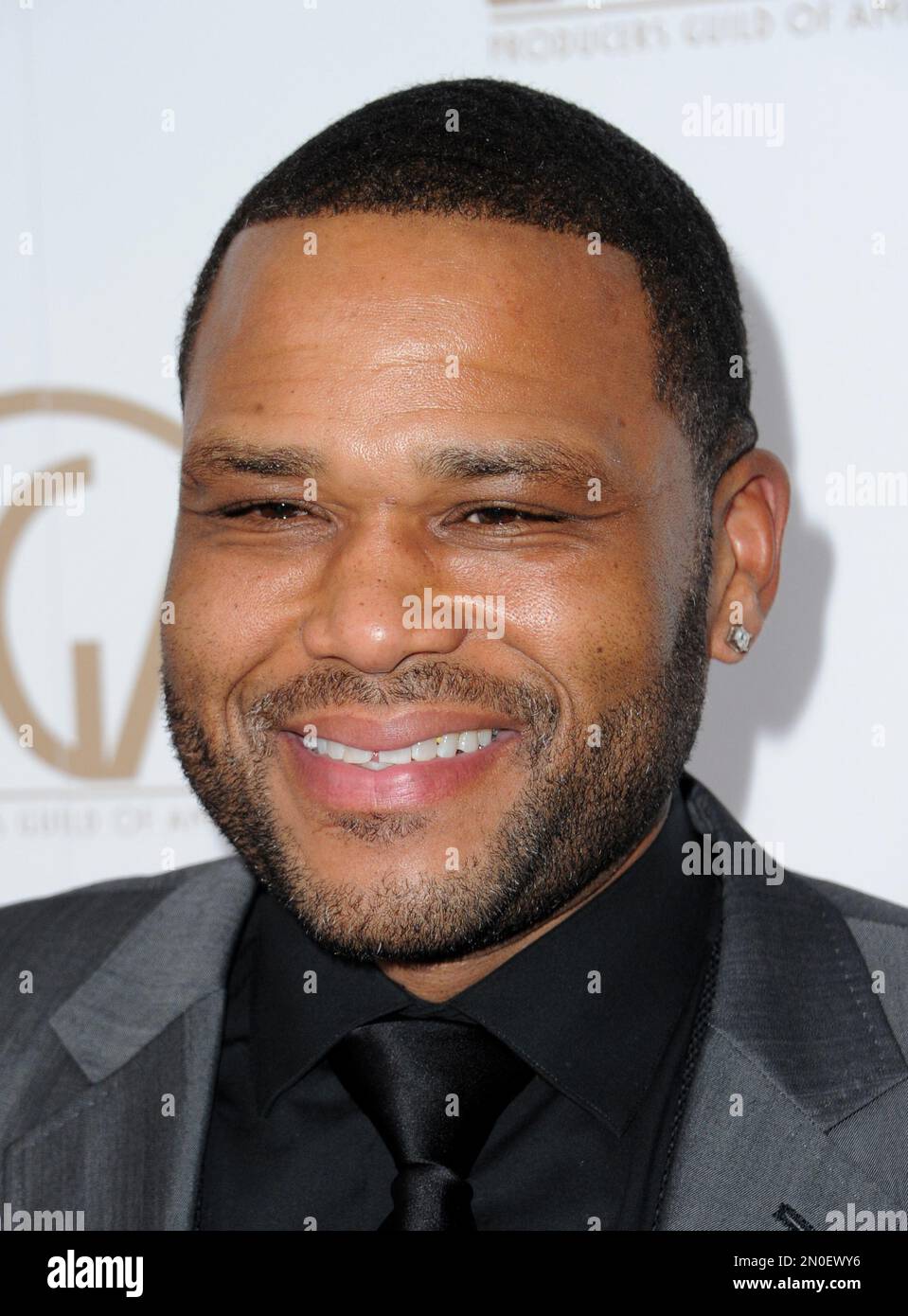Anthony Anderson arrives at the 27th Annual Producers Guild Awards at ...