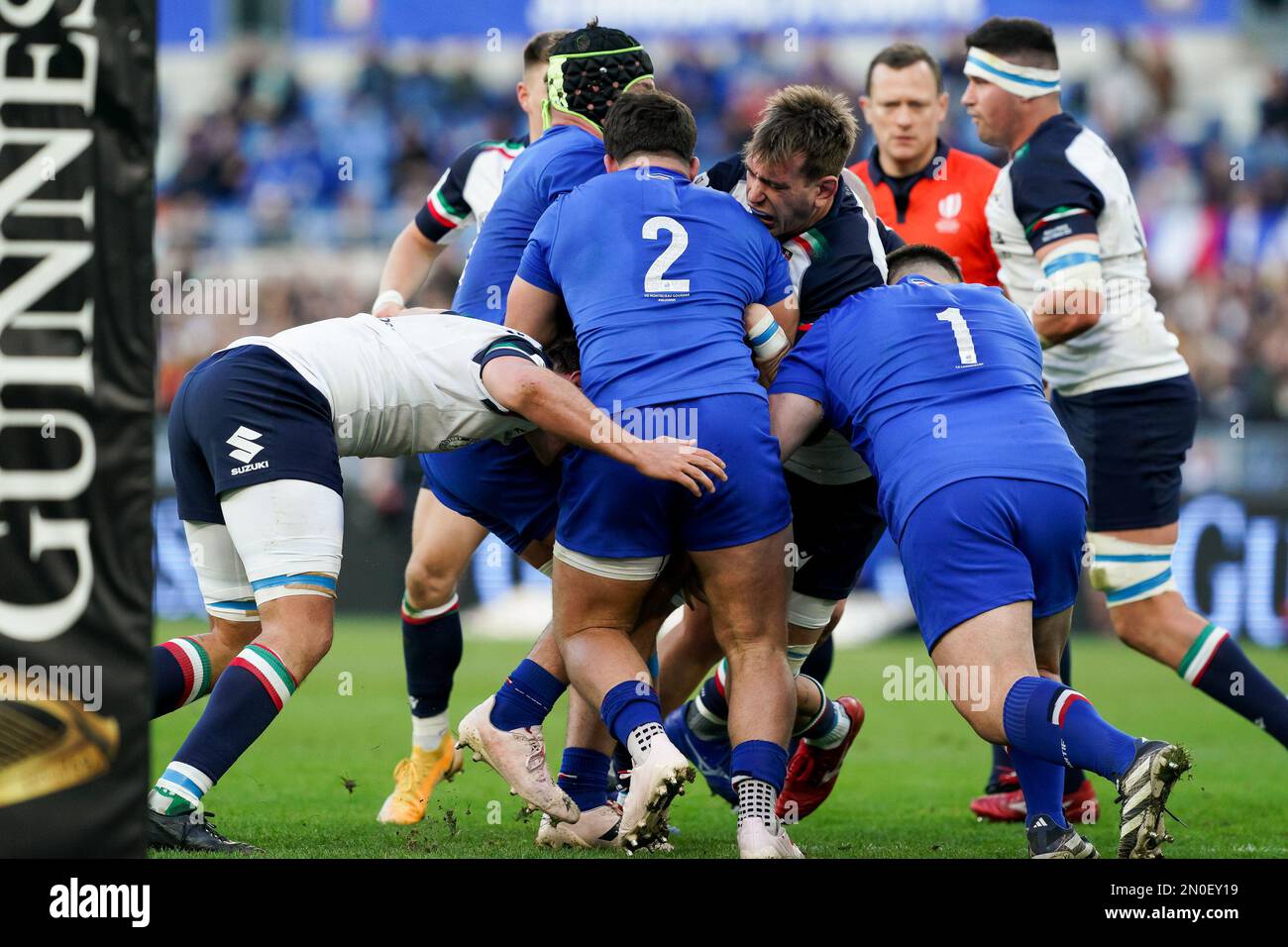 Guinness six nations rugby 2023 hi-res stock photography and images - Alamy