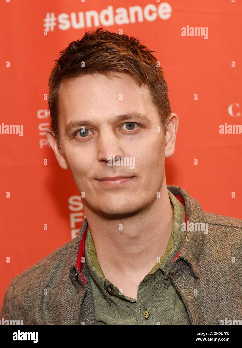 Brian Oakes, director of the documentary film "Jim," poses at the ...