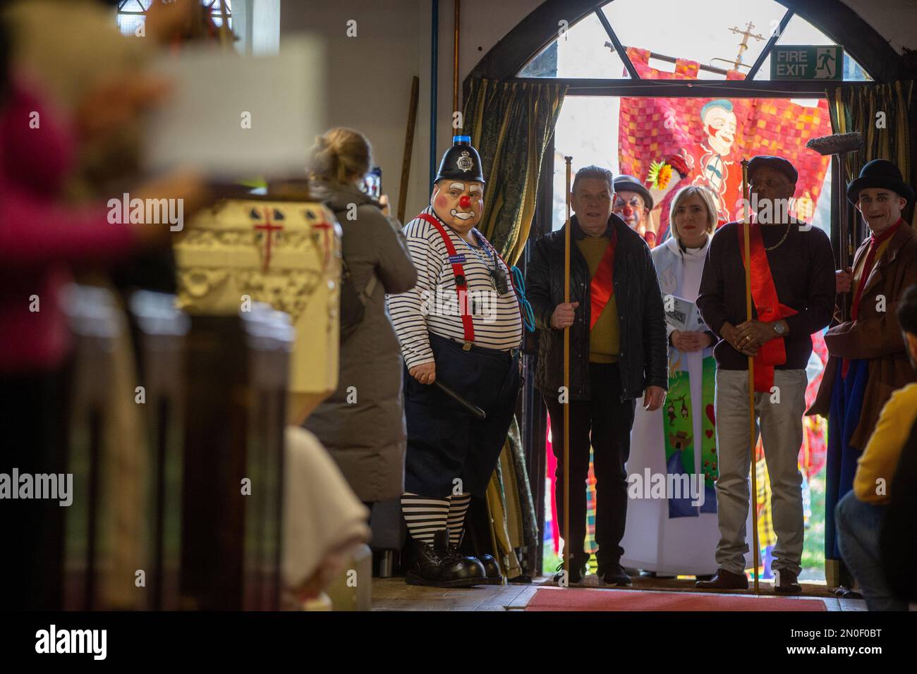 Not clown church service hi-res stock photography and images - Alamy