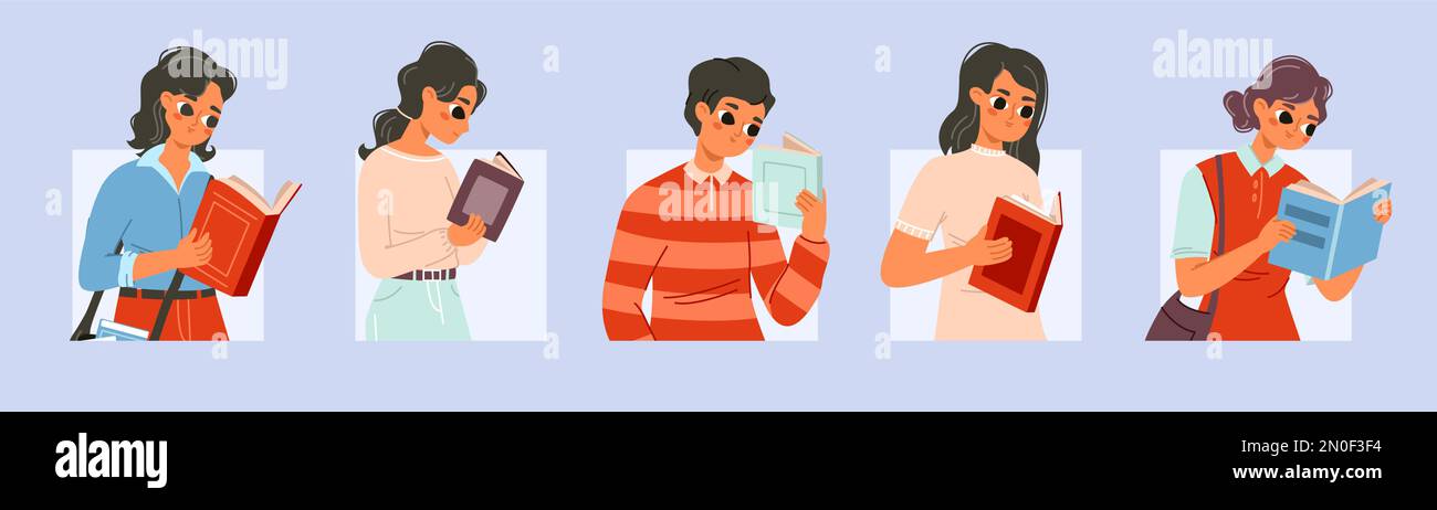 Character book hi-res stock photography and images - Alamy