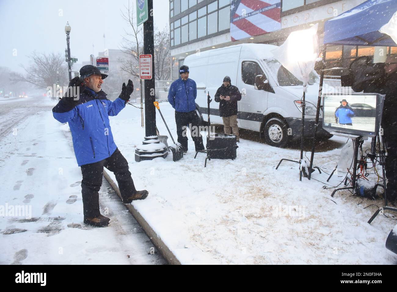 Jim Cantore, The Weather Channel on-camera meteorologist and storm ...