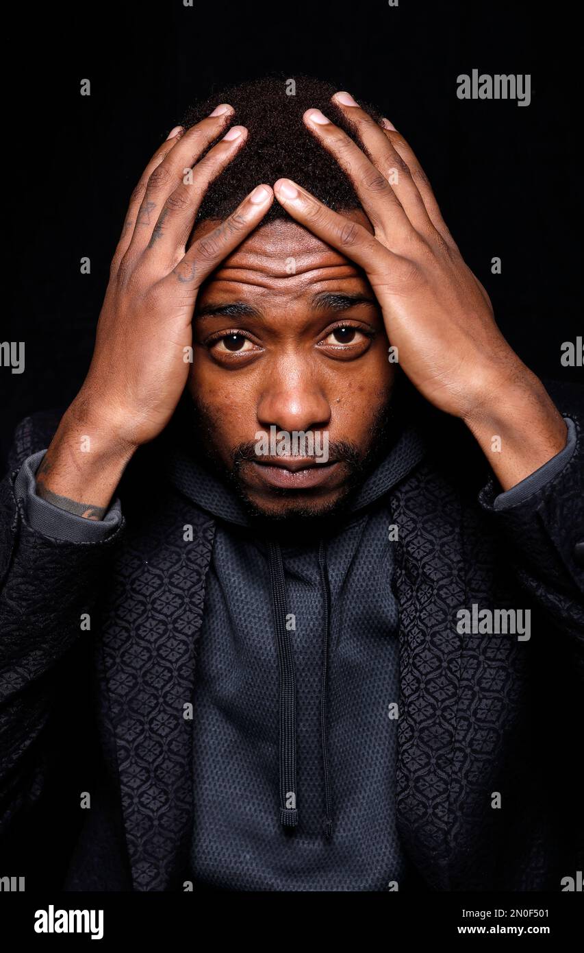 Actor Keith Stanfield poses for a portrait to promote the film, "Miles ...