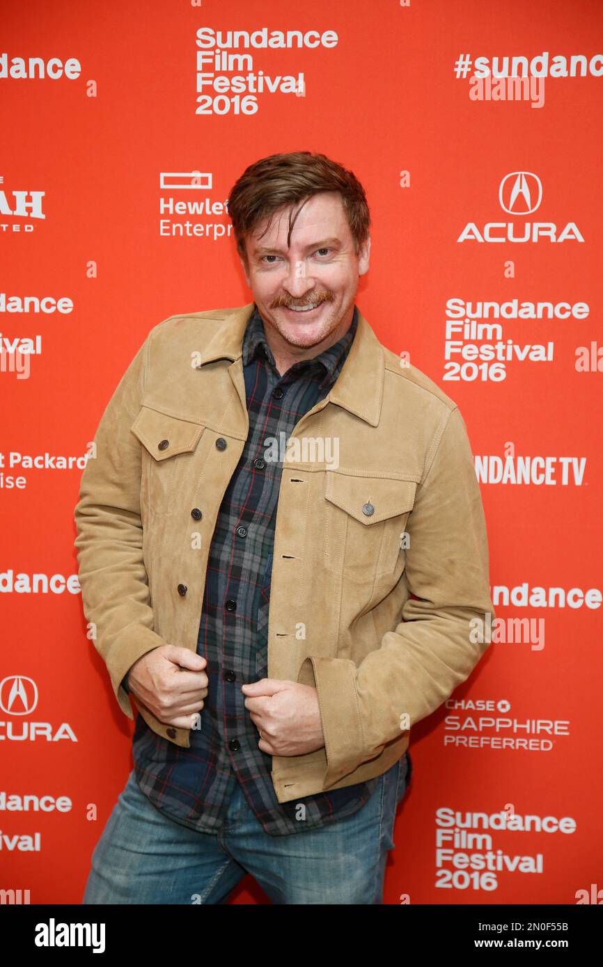 Actor Rhys Darby poses at the premiere of "Hunt for the Wilderpeople ...