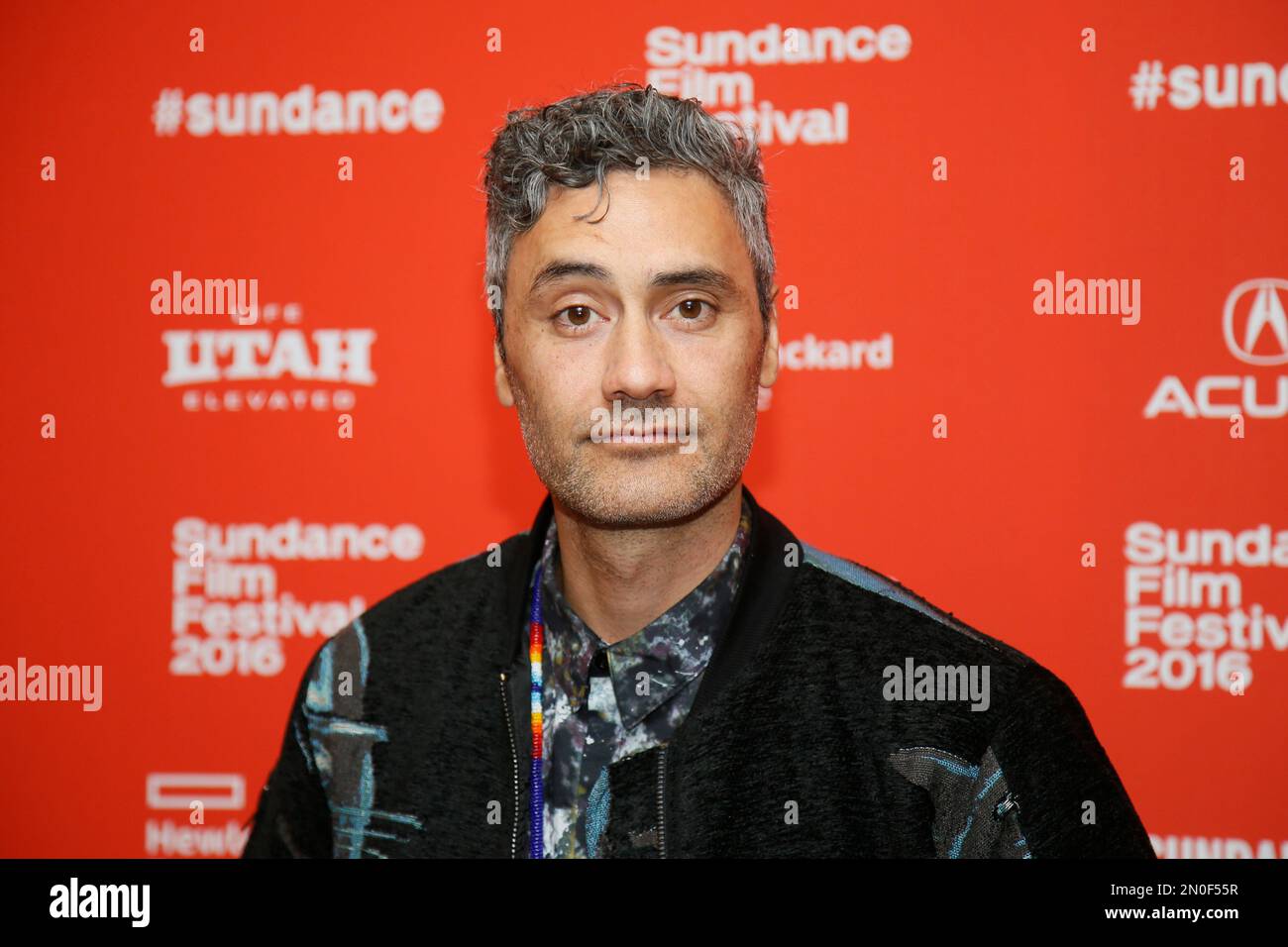Director Taika Waititi poses at the premiere of "Hunt for the ...