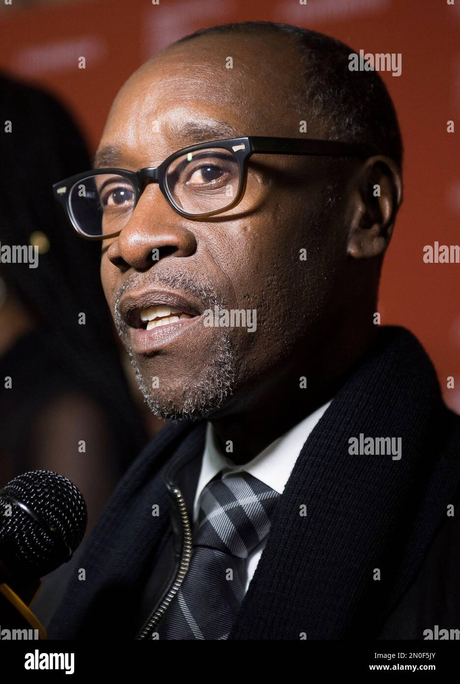 Co-Writer/Director/Actor Don Cheadle seen at the premiere of "Miles ...