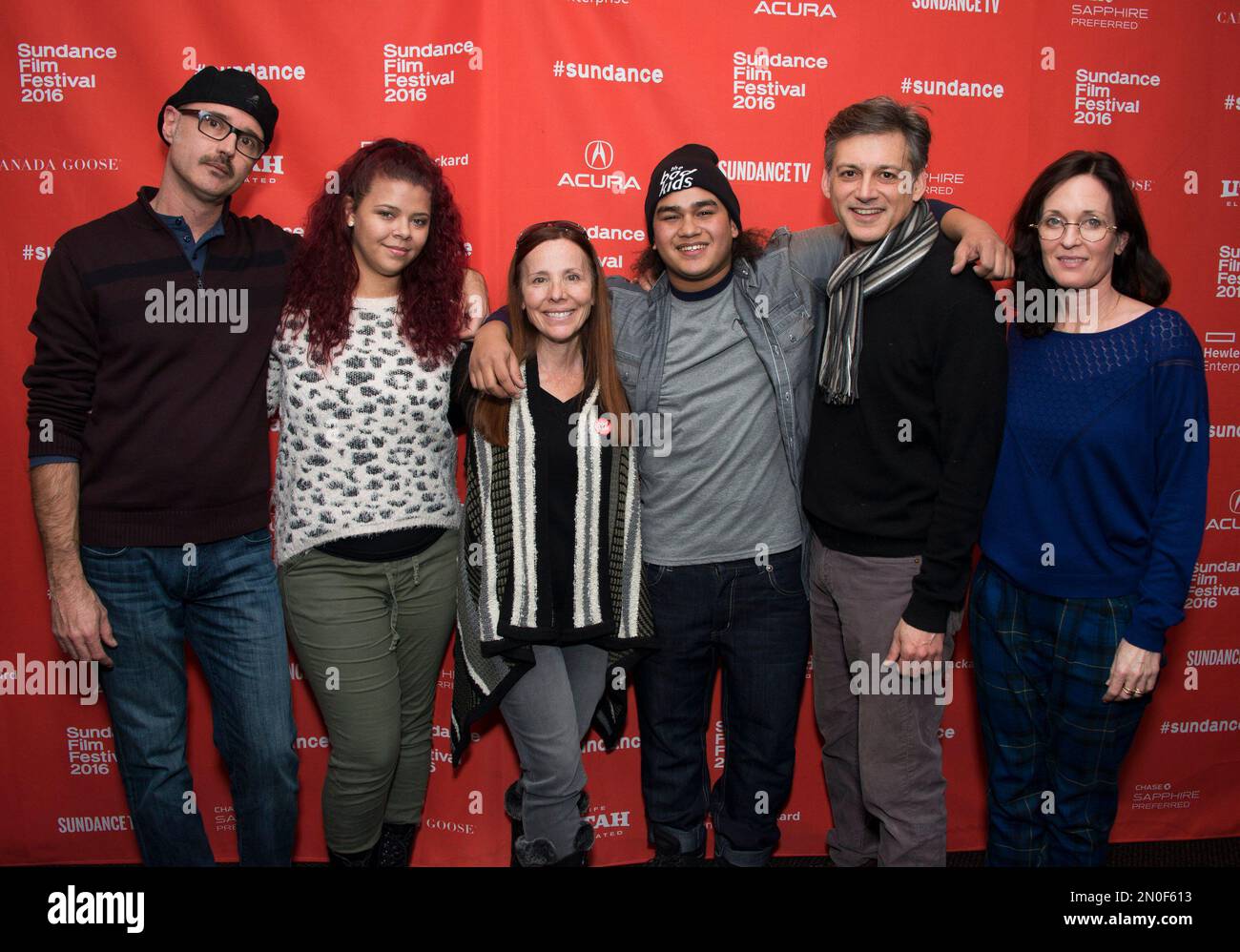 Director Keith Fulton, Jennifer Coffield, Vonda Viland, AJ Wright, director Louis Pepe and co ...