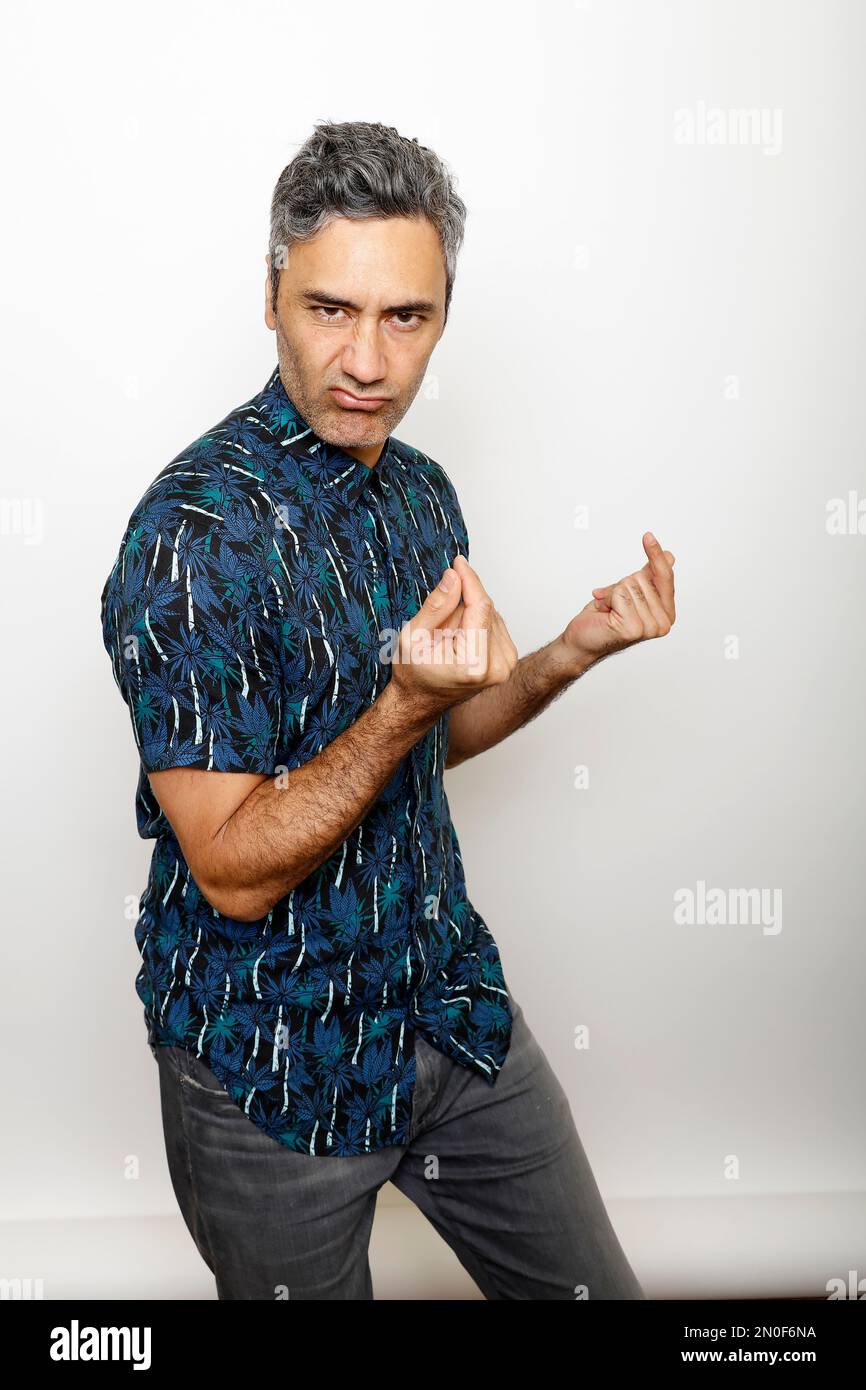 Director Taika Waititi poses for a portrait to promote the film, "Hunt ...