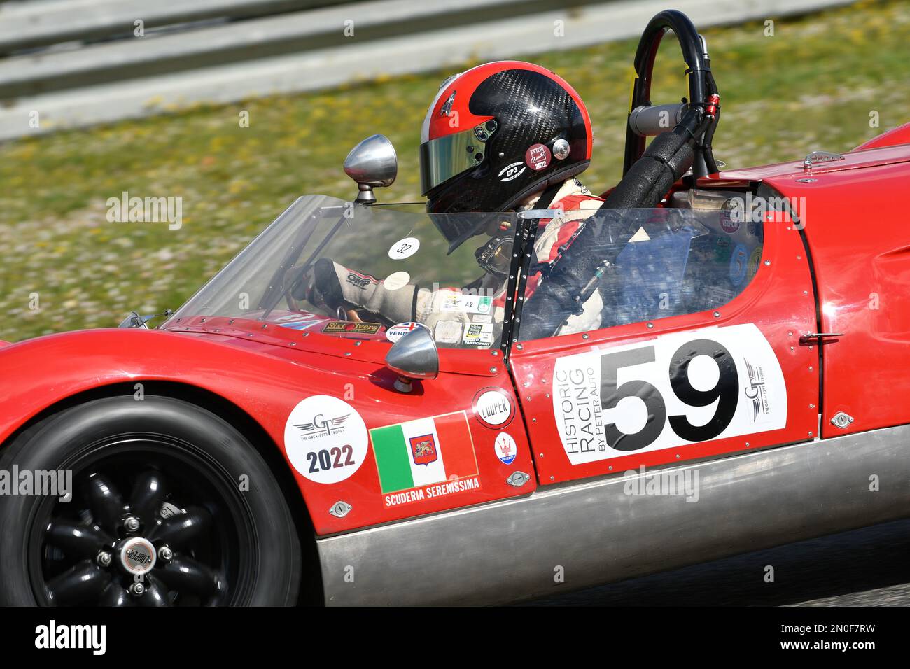 Scarperia, 3 April 2022: Cooper Monaco T49 1959 in action during ...