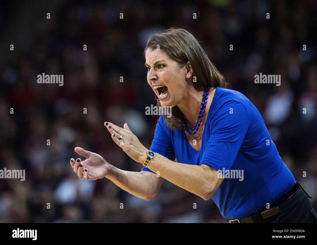 FILE - In this Dec. 6, 2015, file photo, Duke coach Joanne McCallie ...