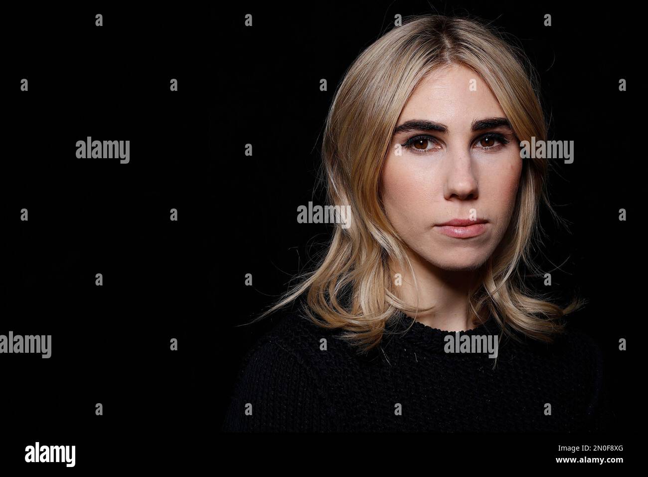 Actress Zosua Mamet poses for a portrait to promote the film, "Wiener ...