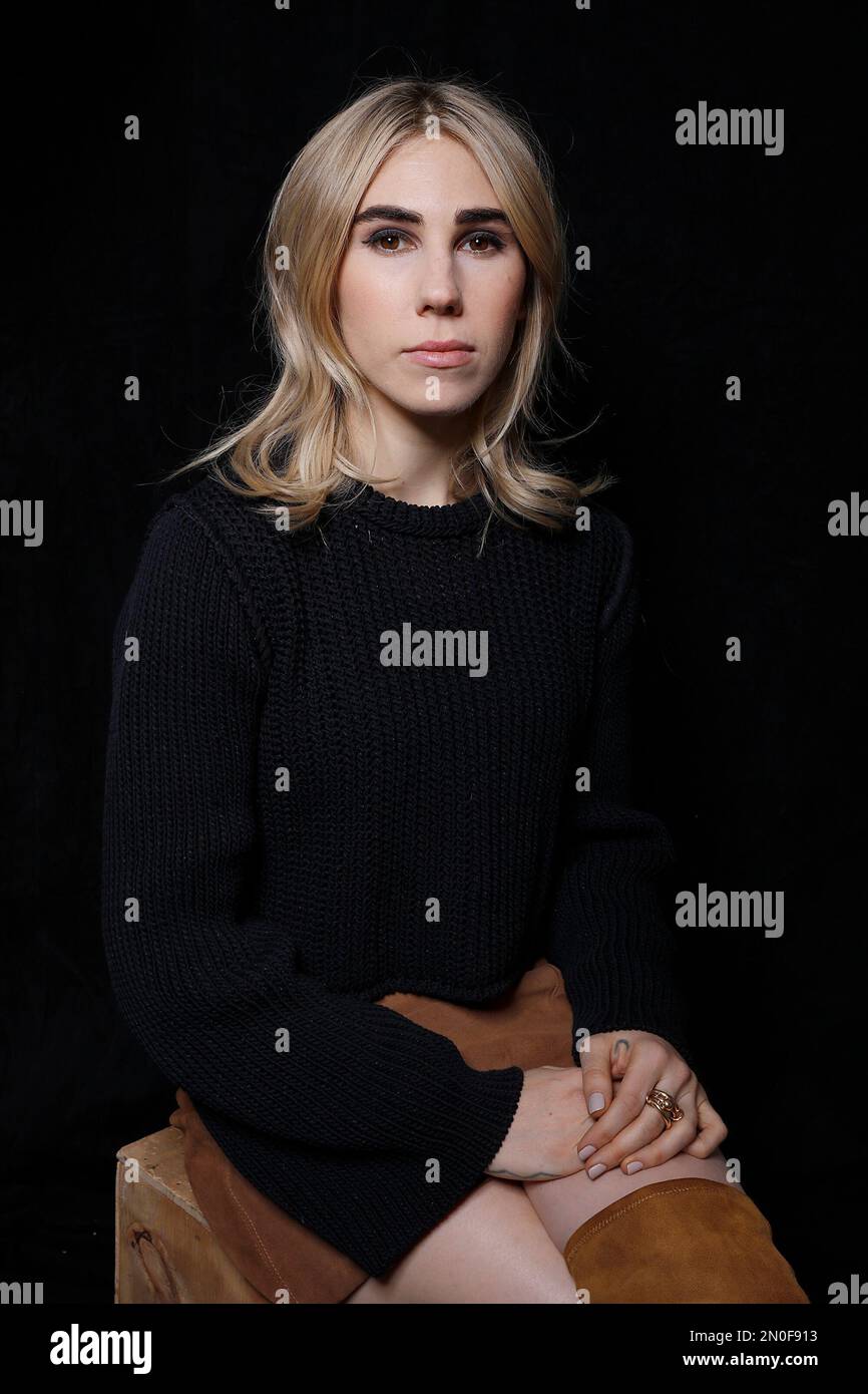 Actress Zosia Mamet poses for a portrait to promote the film, "Wiener ...