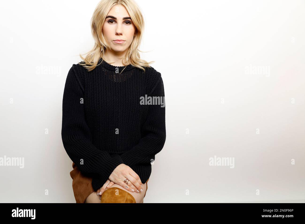 Actress Zosia Mamet poses for a portrait to promote the film, "Wiener ...