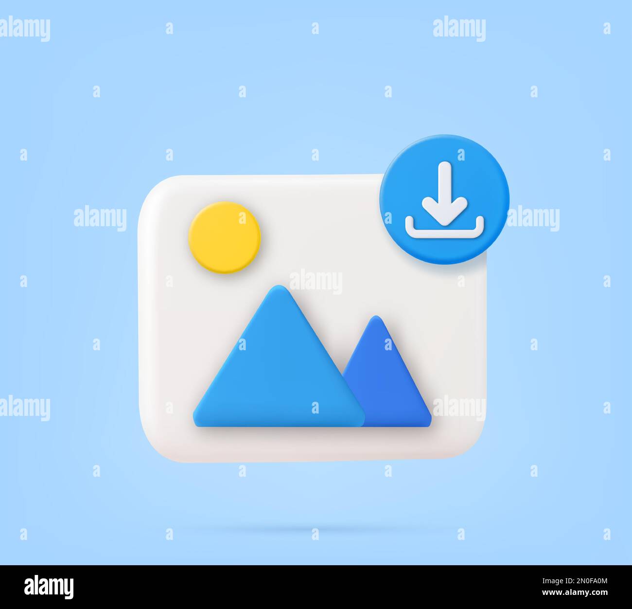 Cadre photo 3d Stock Vector Images - Alamy