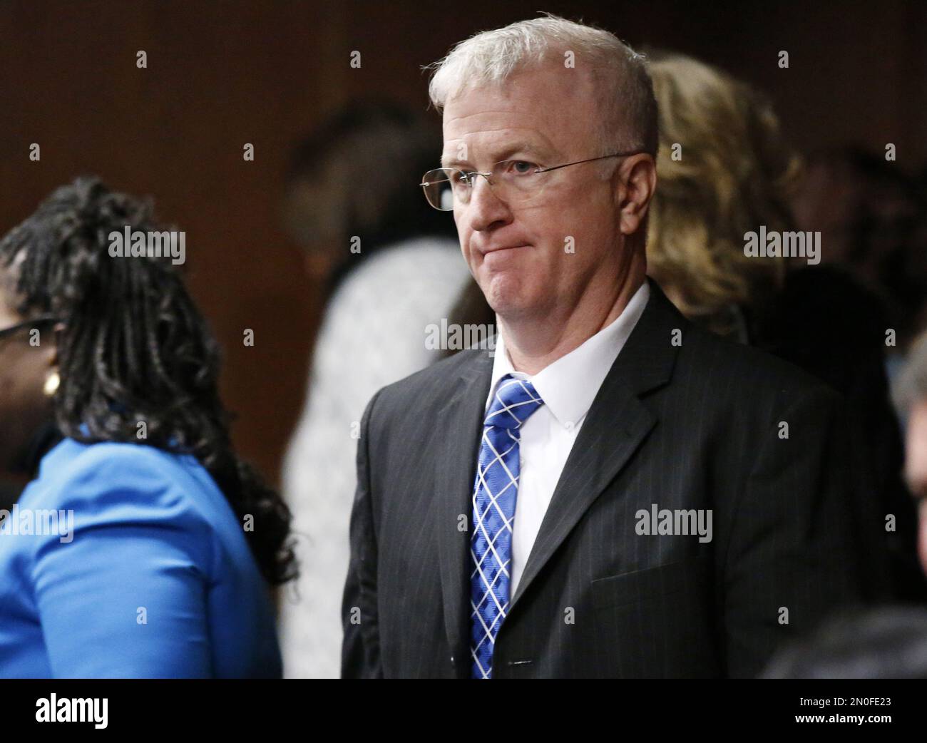 Eric Holtzclaw, the father of Daniel Holtzclaw, arrives in the ...