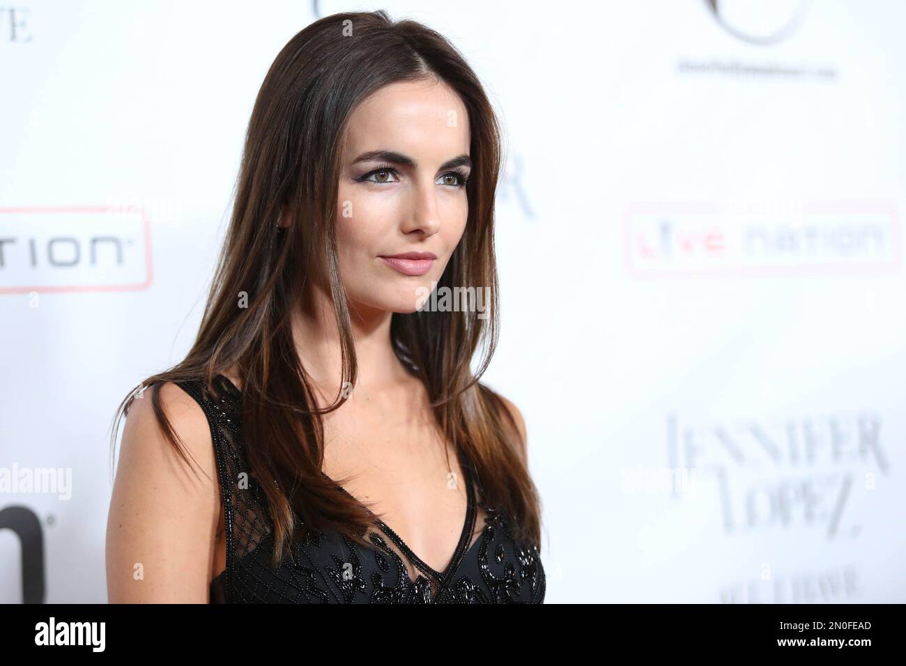 Camilla Belle arrives at the grand opening of "Jennifer Lopez: All I ...
