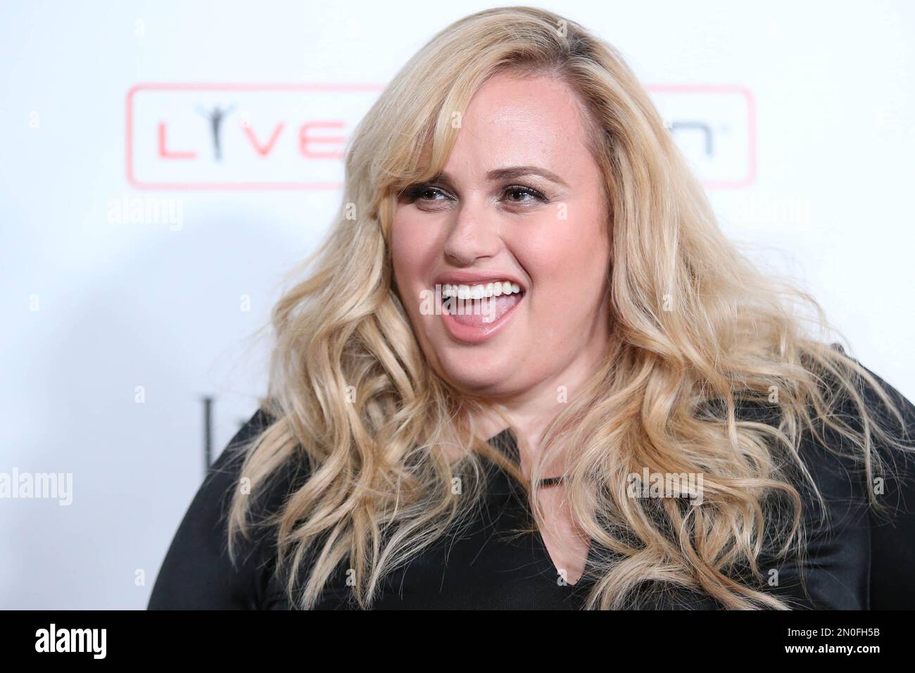 Rebel Wilson arrives at the grand opening of "Jennifer Lopez: All I ...