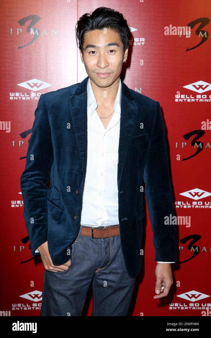 Chris Pang arrives at the Premiere of "Ip Man 3" at Pacific Theatres at ...