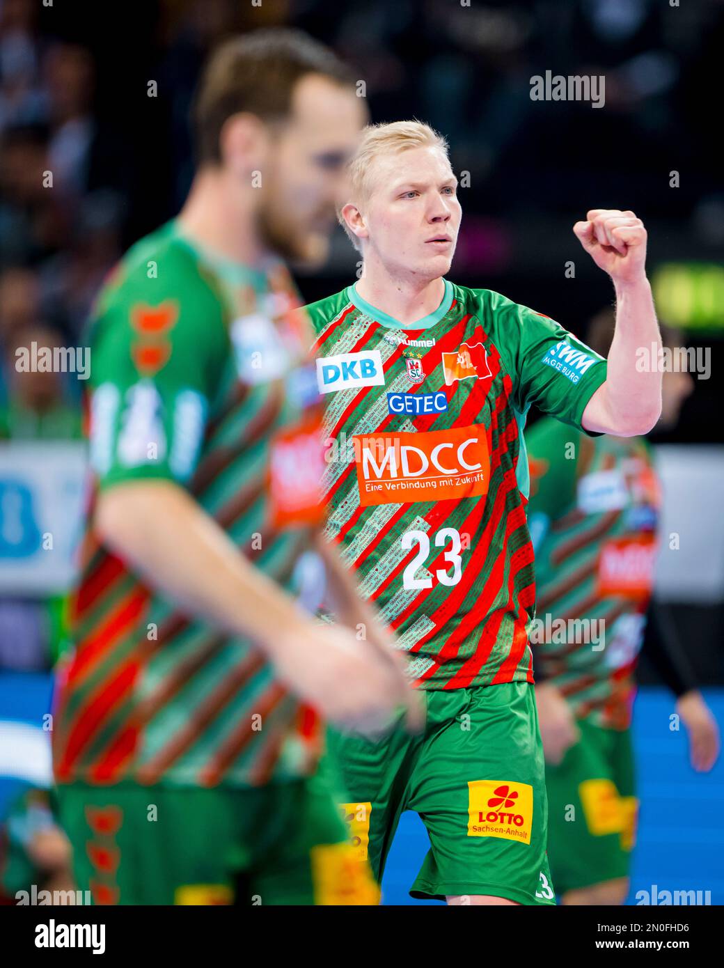 Hamburg, Germany. 05th Feb, 2023. Handball: DHB Cup, THW Kiel - SC ...