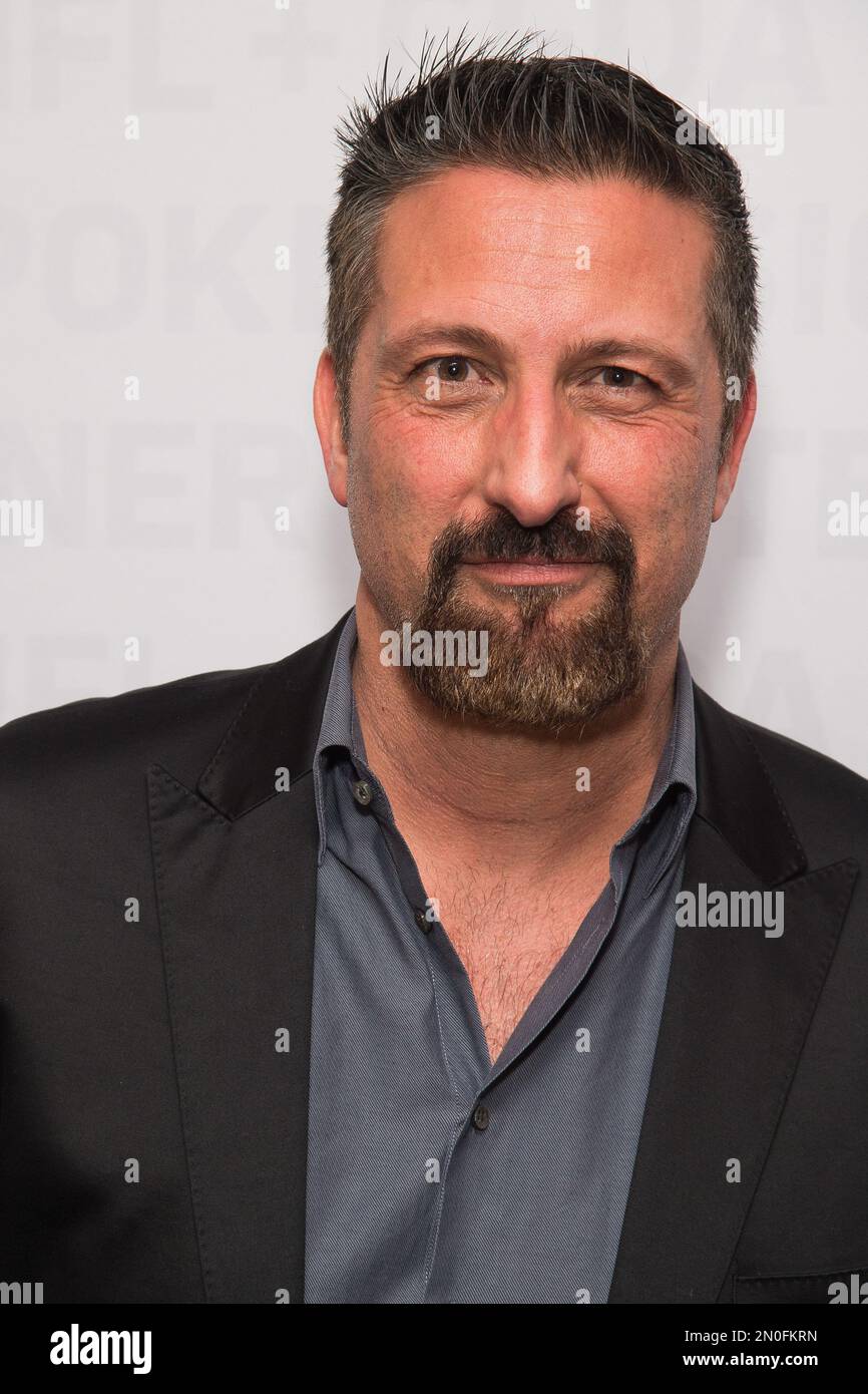 Adam DiSpirito attends an event to unveil Super Bowl 50 designer ...