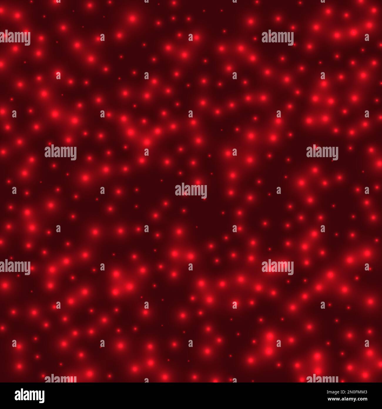 Starry background. Stars densely scattered on dark red background ...