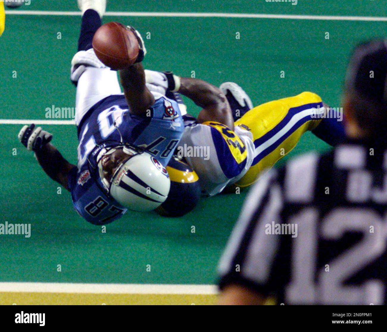 FILE - In this Jan. 30, 2000, file photo, Tennessee Titans wide ...