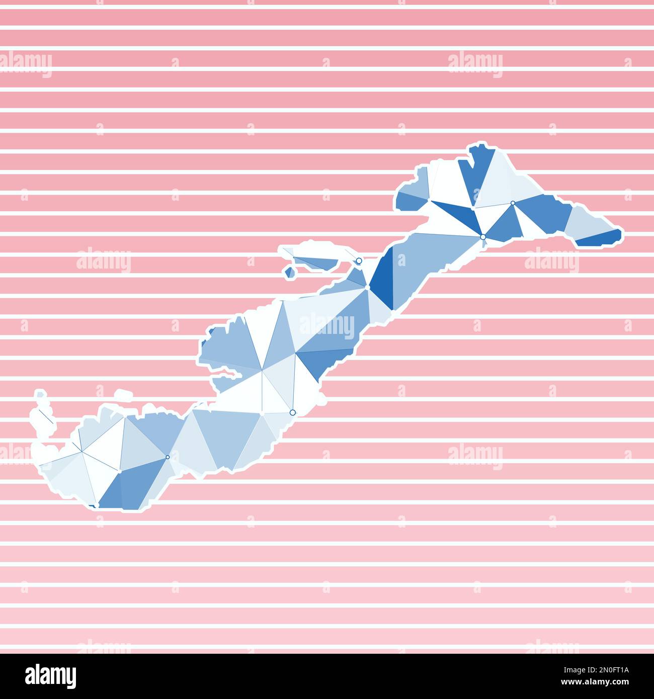 Amorgos vector illustration. Amorgos design on gradient stripes background. Technology, internet ...
