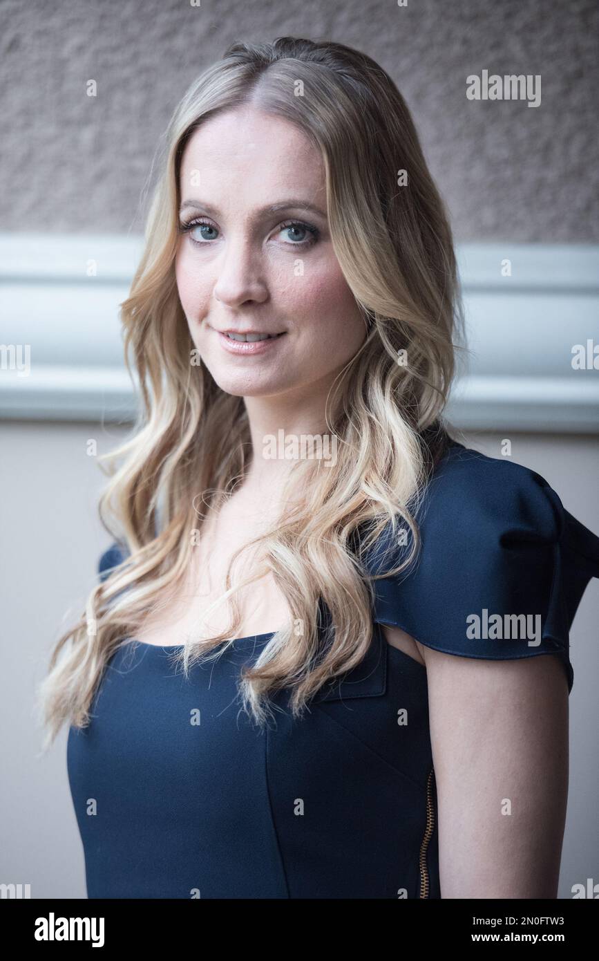 Joanne Froggatt poses for photos at the PBS Winter TCA on Tuesday, Jan ...