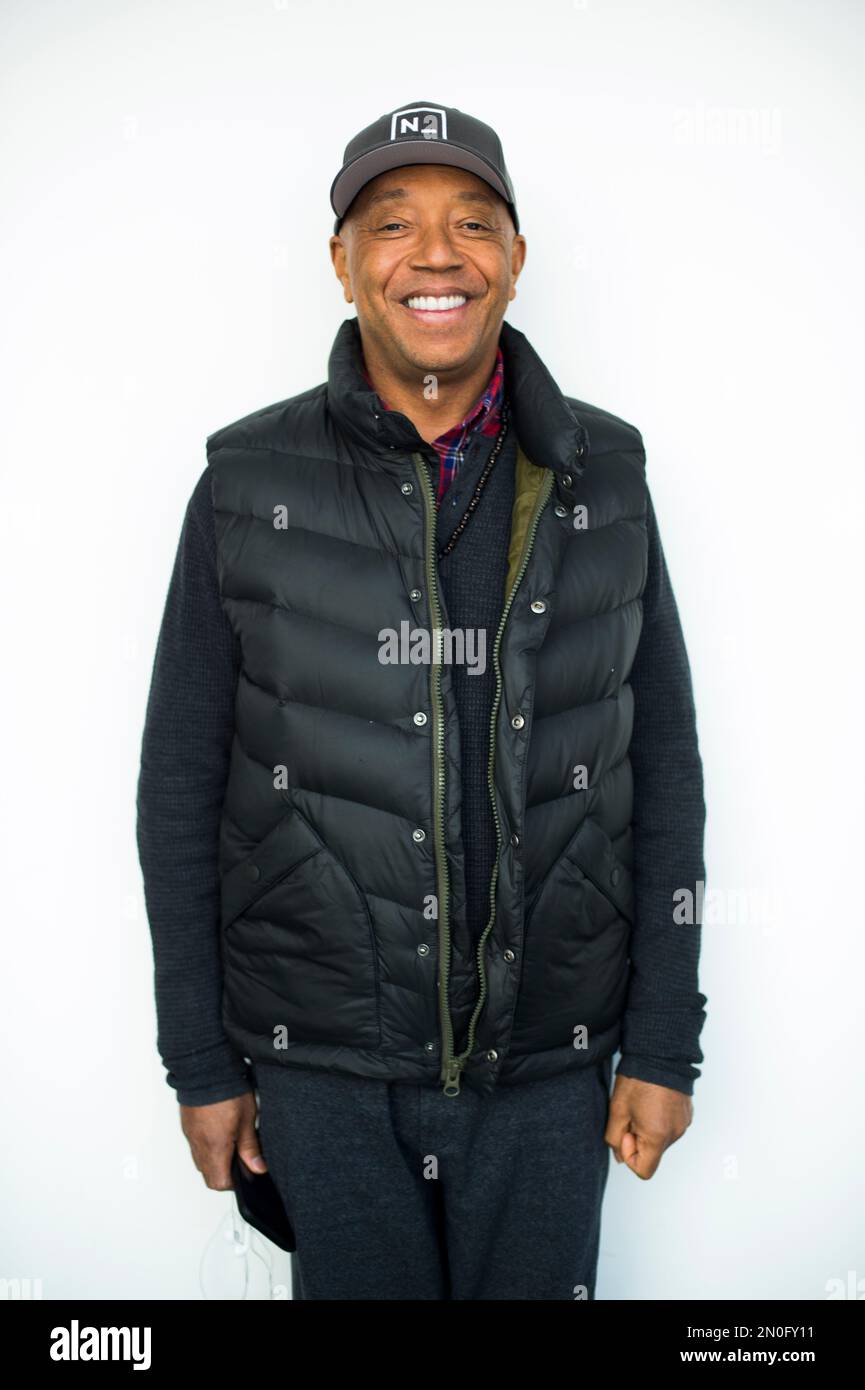 Russell Simmons poses for a portrait on Thursday, Jan. 14, 2016 in New ...